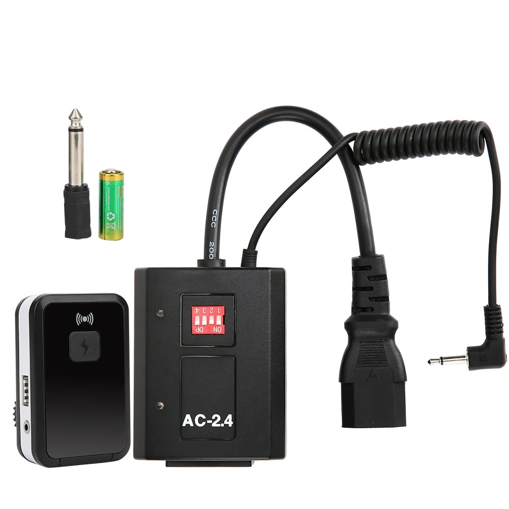 NiceFoto AC-2.4B Remote Control Trigger Wireless High Speed Flash Triggers Support Flash Sync ...