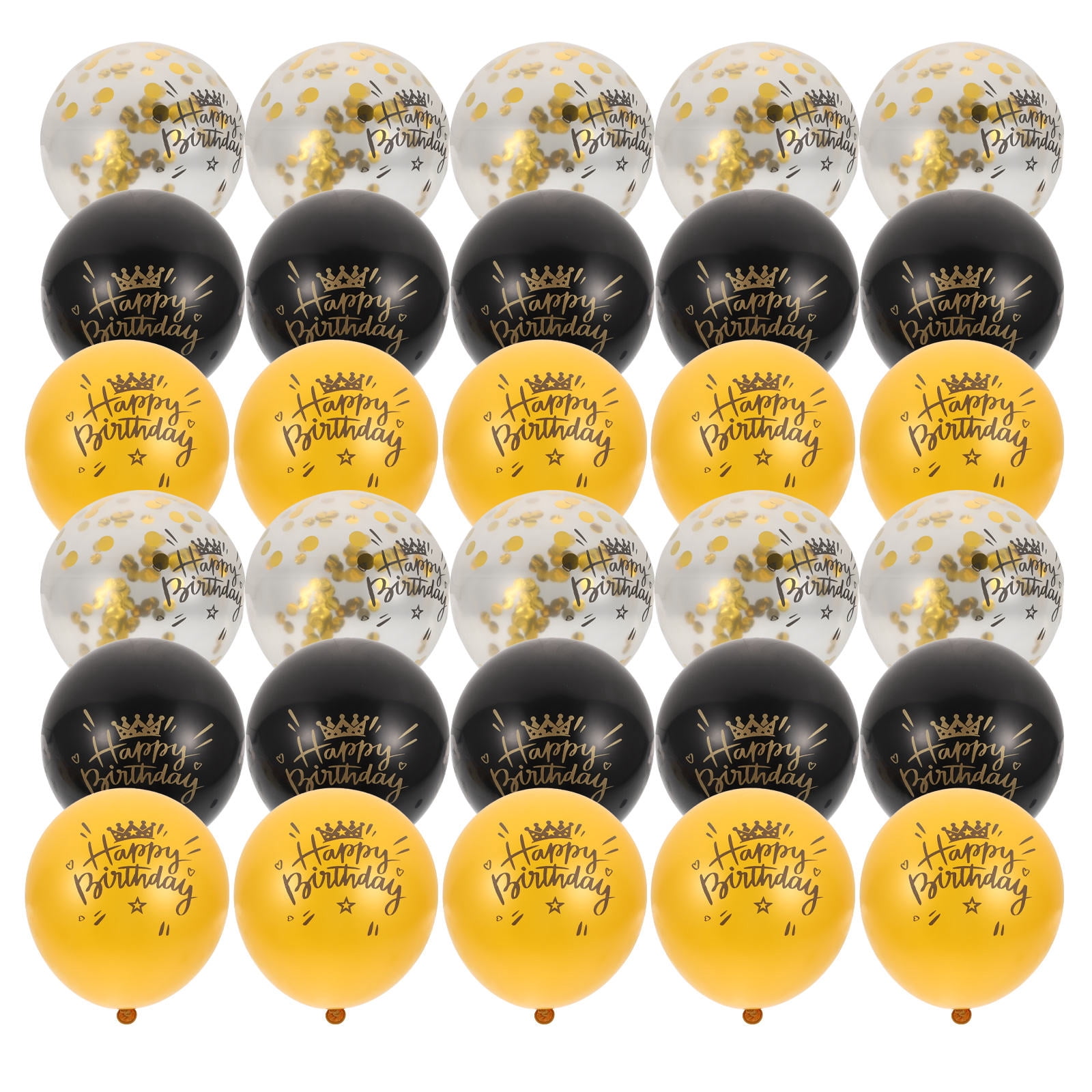 Niceauty 1 Set Birthday Decoration Balloons Printed Balloons for ...