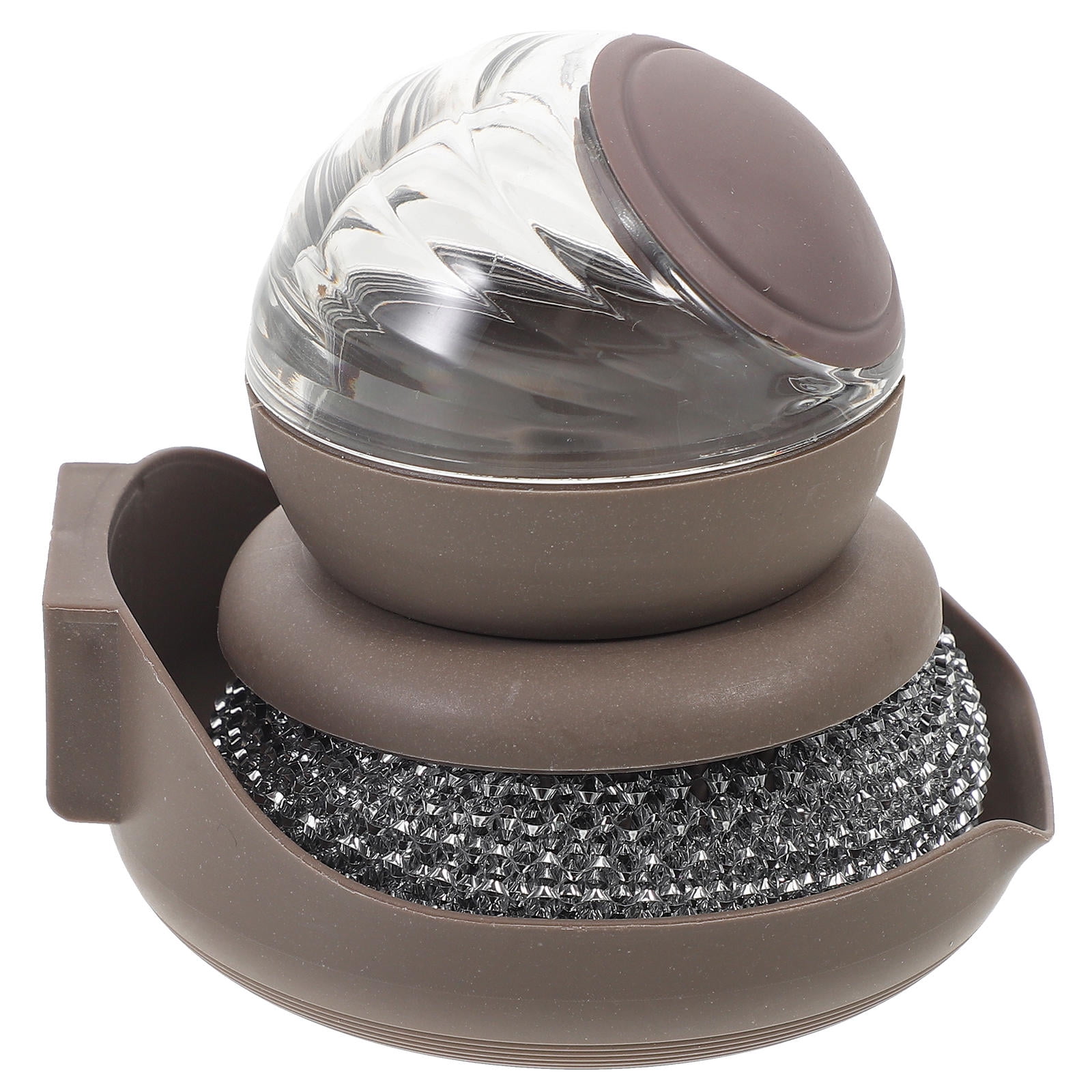 Niceauty 1 Set Kitchen Dish Scrubbers Brown Efficient Cleaning Sink ...