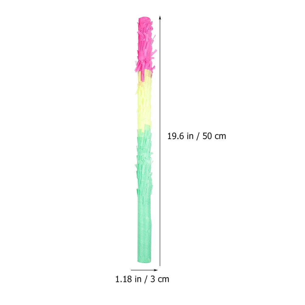 Niceauty 1 Set of Colorful Pinata Stick Prop for Birthday Party with ...