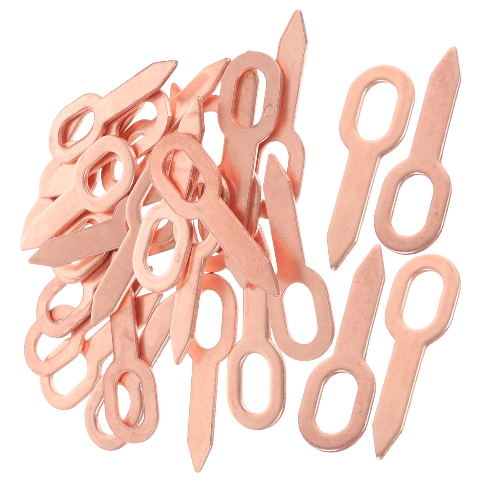 Niceauty 100Pcs Rose Gold Iron Dent Pulling Ring for Car Dent Repair ...