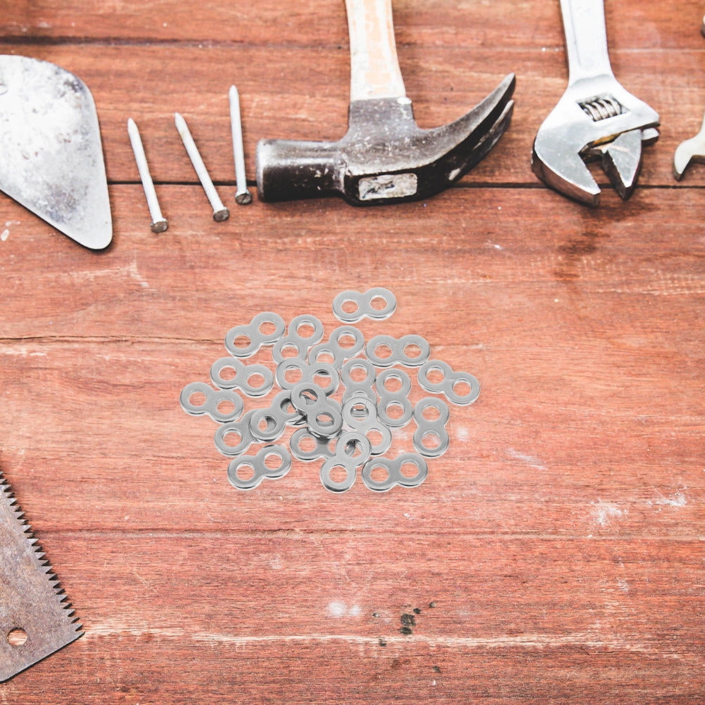 Niceauty 100Set Stainless Steel Tabletop Fasteners for DIY Projects ...