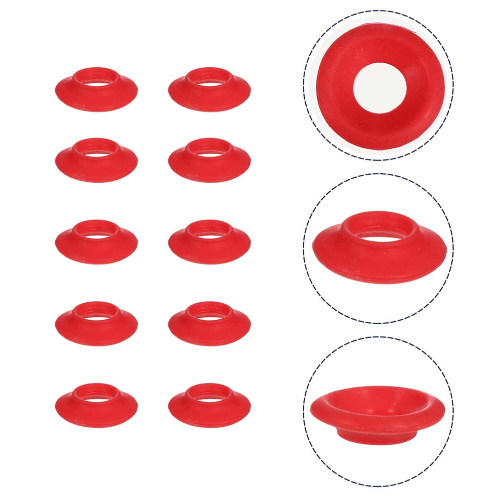 Niceauty 10Pcs Swing Top Bottle Seals Red Airtight for Daily Use Adults ...
