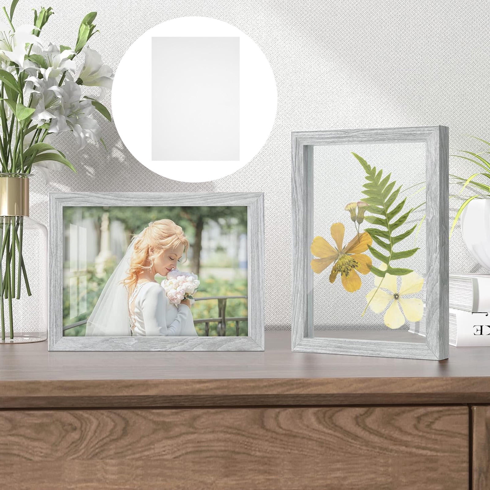 Niceauty 10Set Clear Plastic Sheets PVC For Crafting High Transparency ...