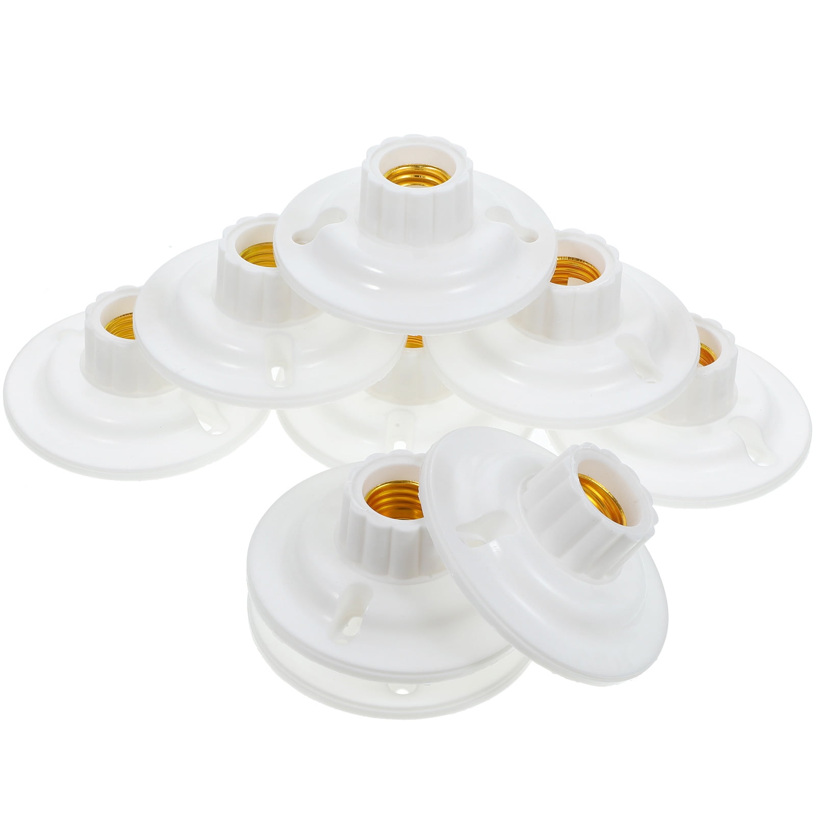 Niceauty 12 Pcs Plum Lamp Holder Ceiling Light Base Night Light Bulb ...