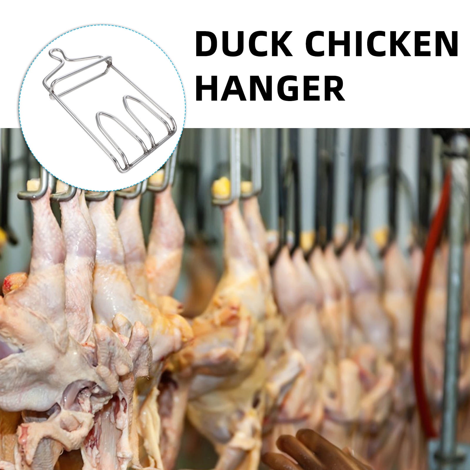 Niceauty 1Pack Heavy Duty Meat Hooks Stainless Steel Duck Hook for ...