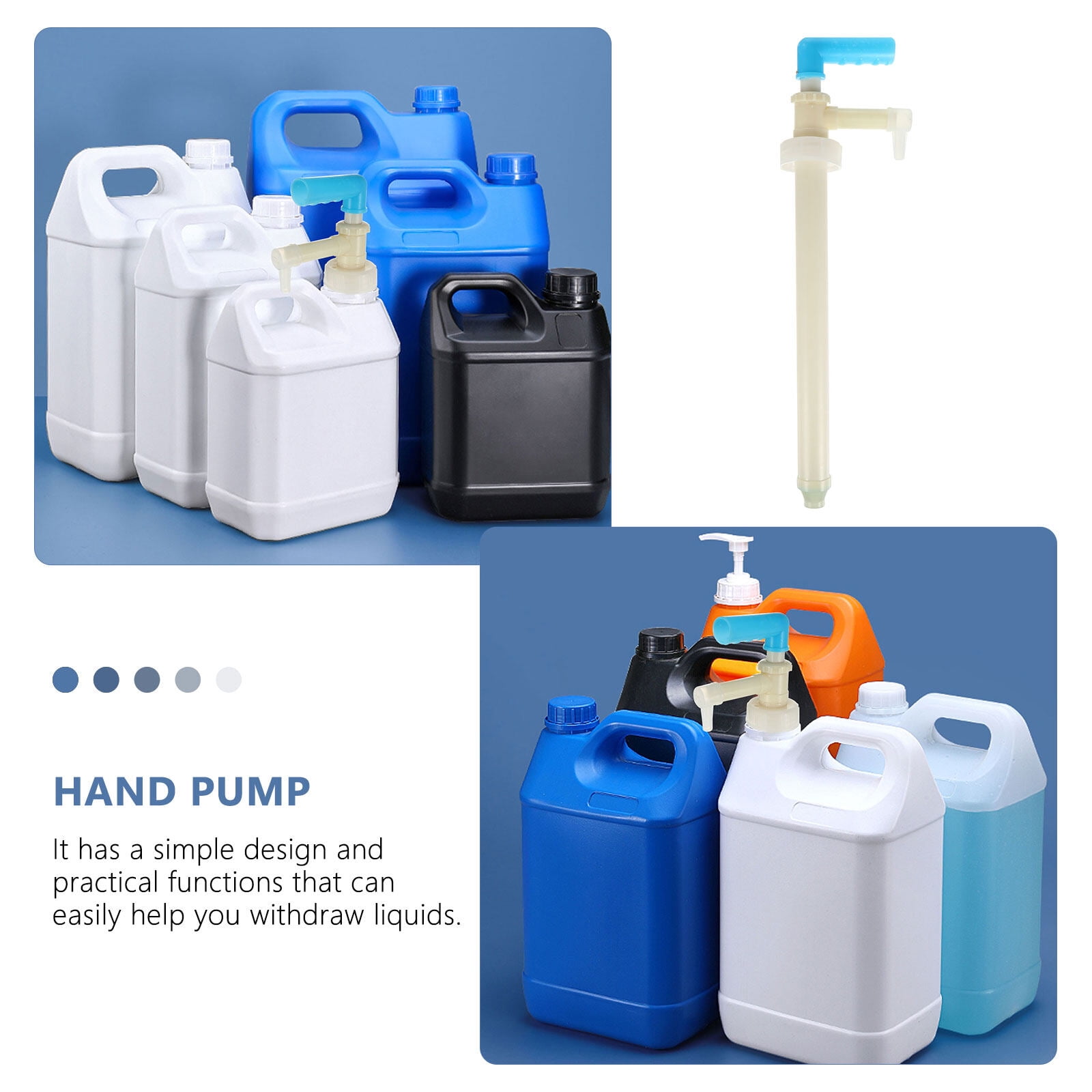Niceauty 1Pc Sink Dispenser Hand Pump Lightweight Plastic for Liquid ...