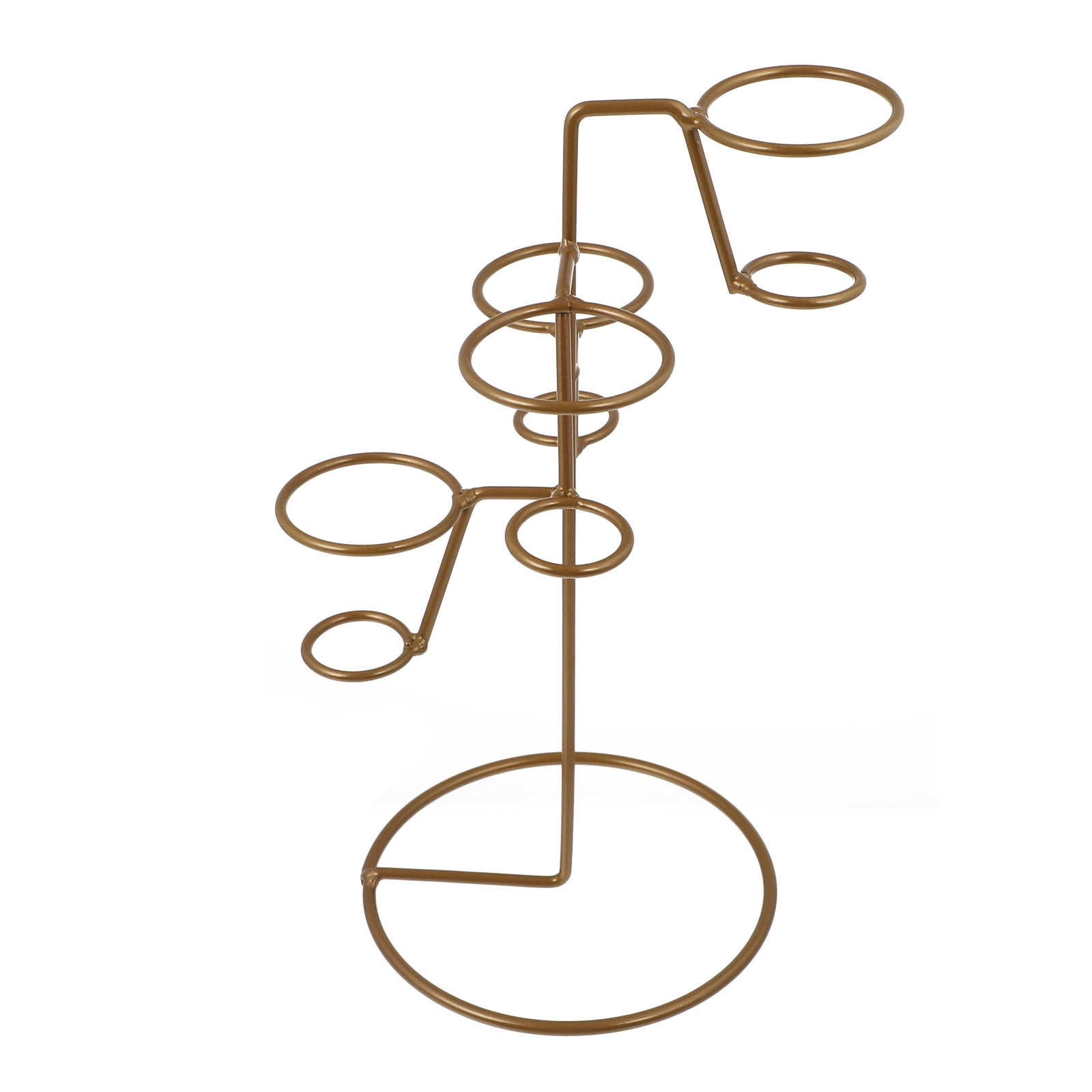 Niceauty 1Set Ice Cream Storage Rack Metal Ice Cream Display Golden ...