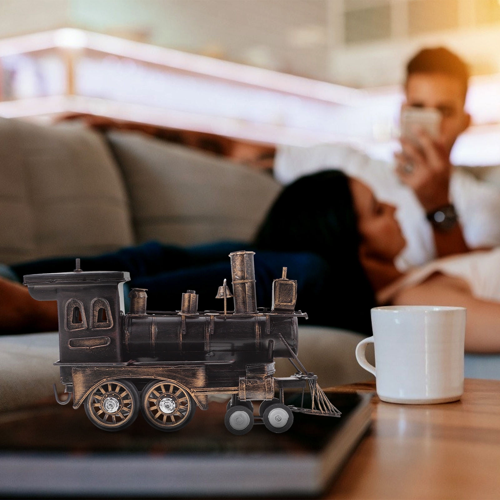 Niceauty 1Set Locomotive Collectible Model Multi Color Alloy Material ...