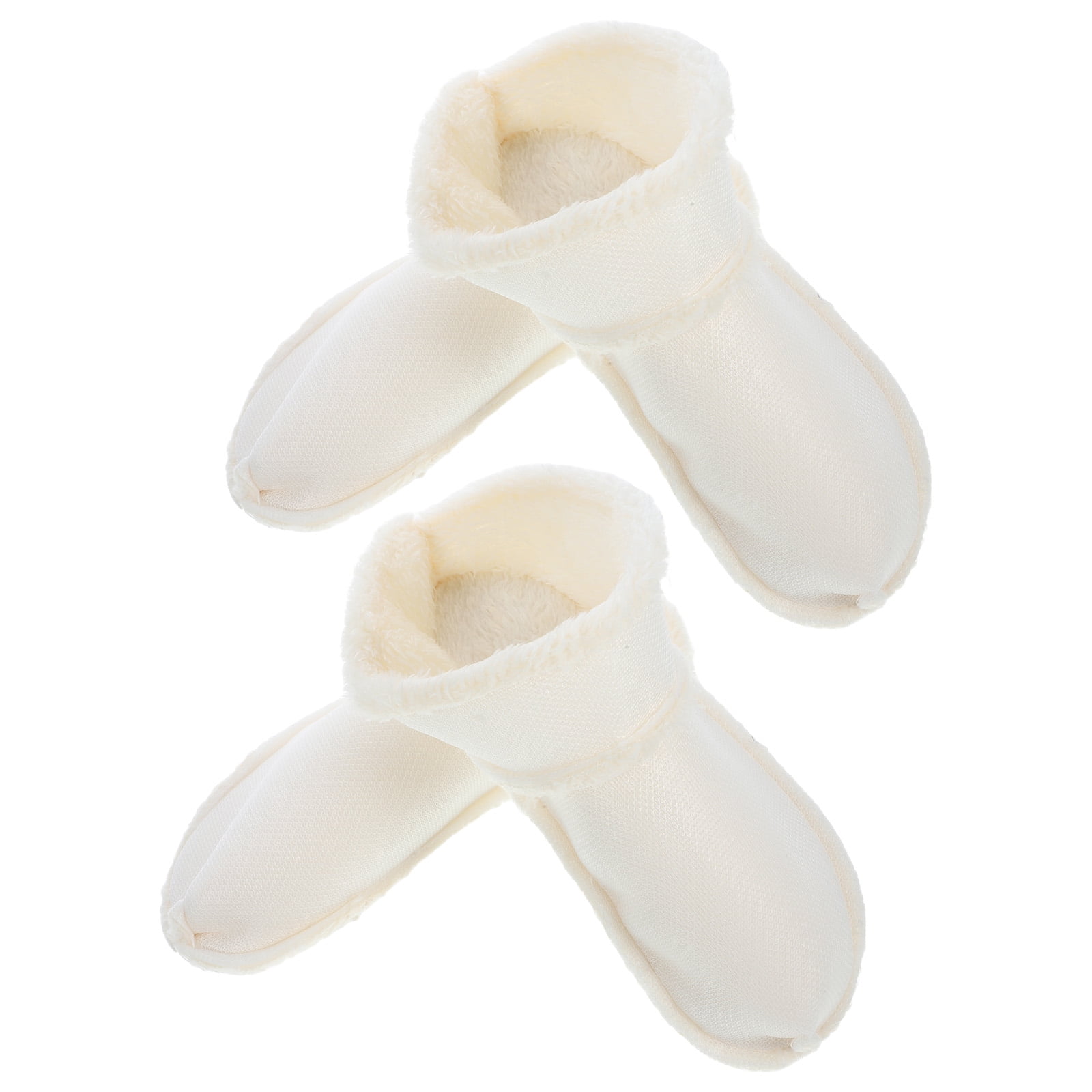 Niceauty 2 Pairs Fleece Shoe Cover Liner Free-moving Shoe Lining Shoe ...