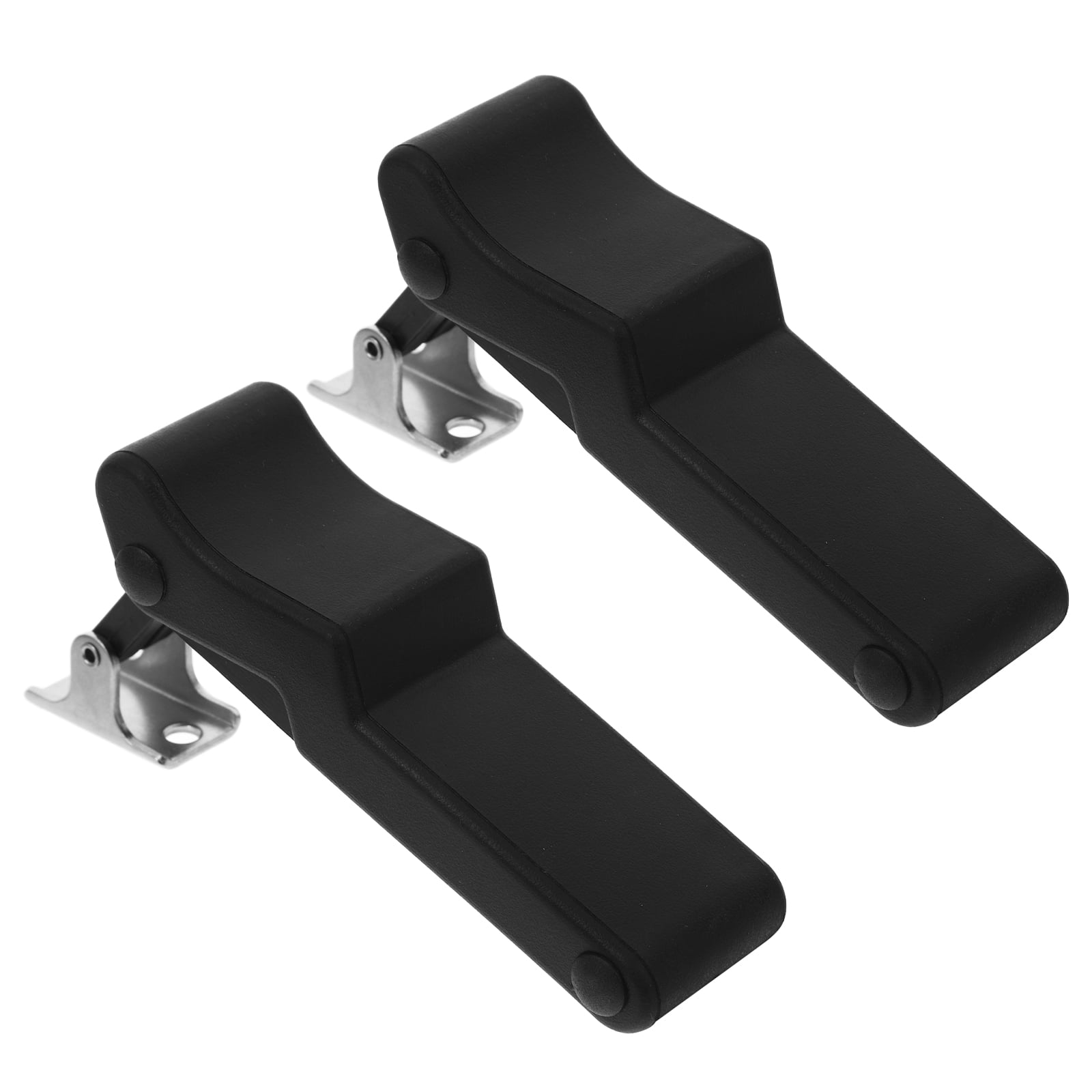 Niceauty 2Pcs Flexible Rubber Draw Latch for Car Use Black Storage ...