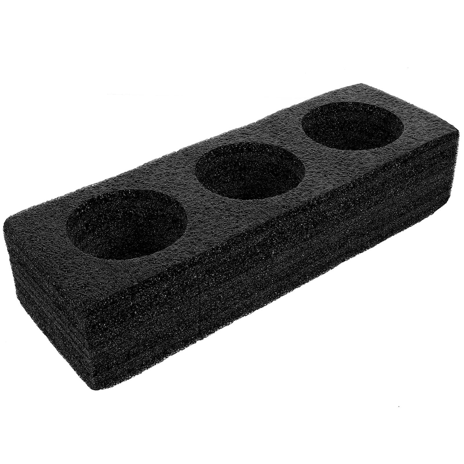 Niceauty 3 Cup Foam Take Out Cup Holders with Multiple Holes Food Drink ...