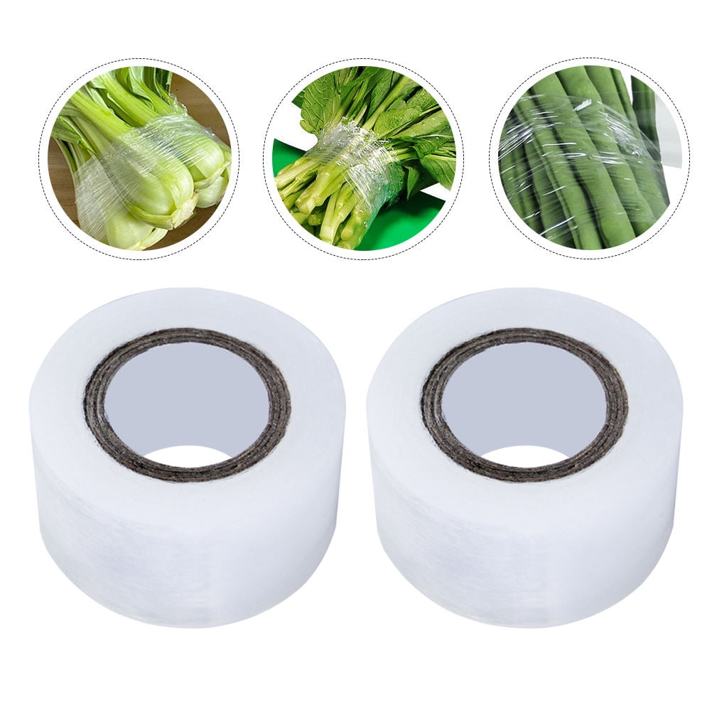 Niceauty 3 Rolls of Clear Wrap Transparent Polyethylene Stretchable for ...