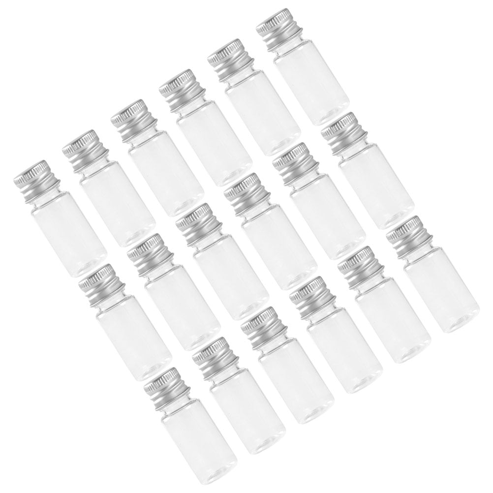 Niceauty 30 Pcs Clear Plastic Tubes with Lids Simple Design for General ...