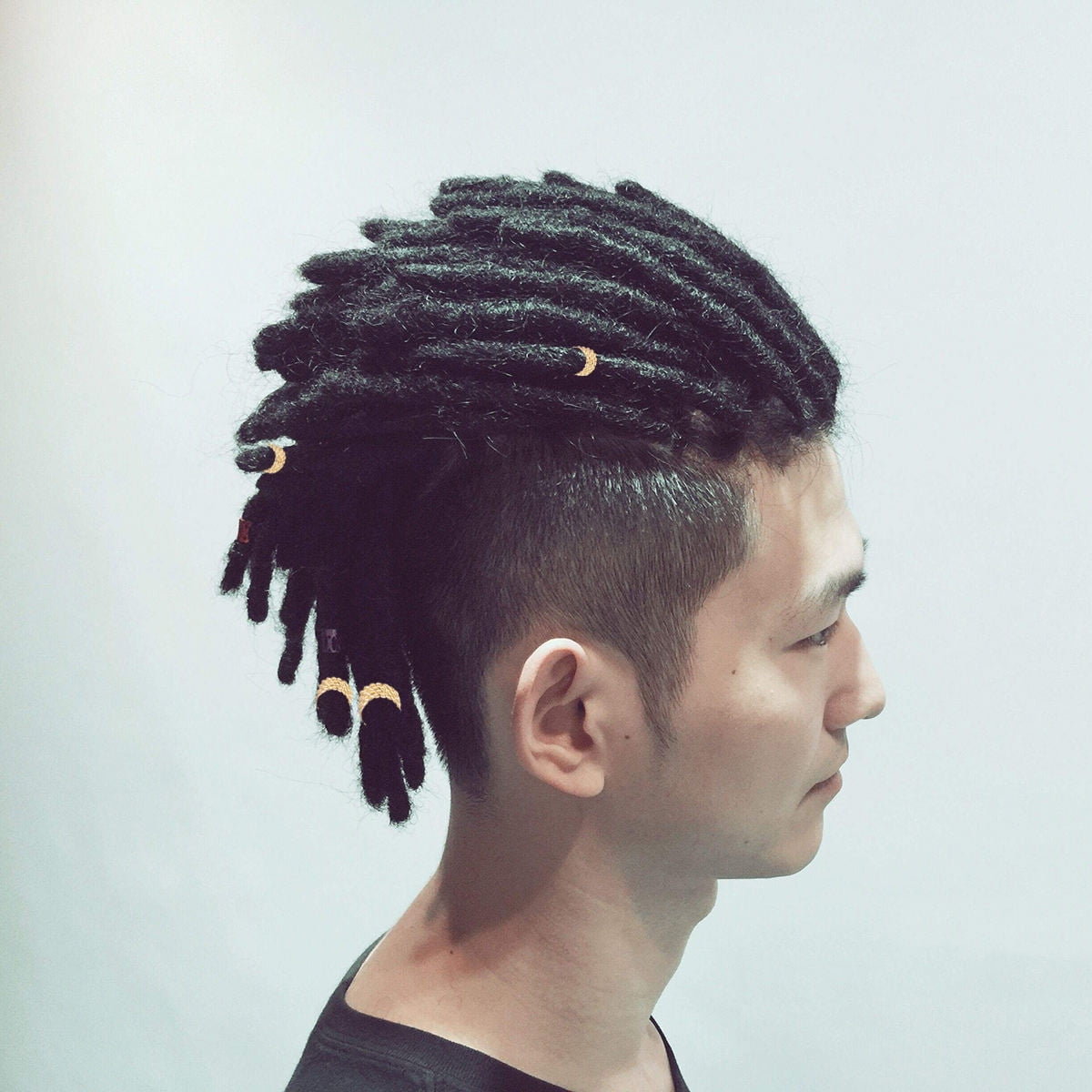 Niceauty 30Pcs Golden Iron Circular Adjustable Dreadlocks Beads for ...