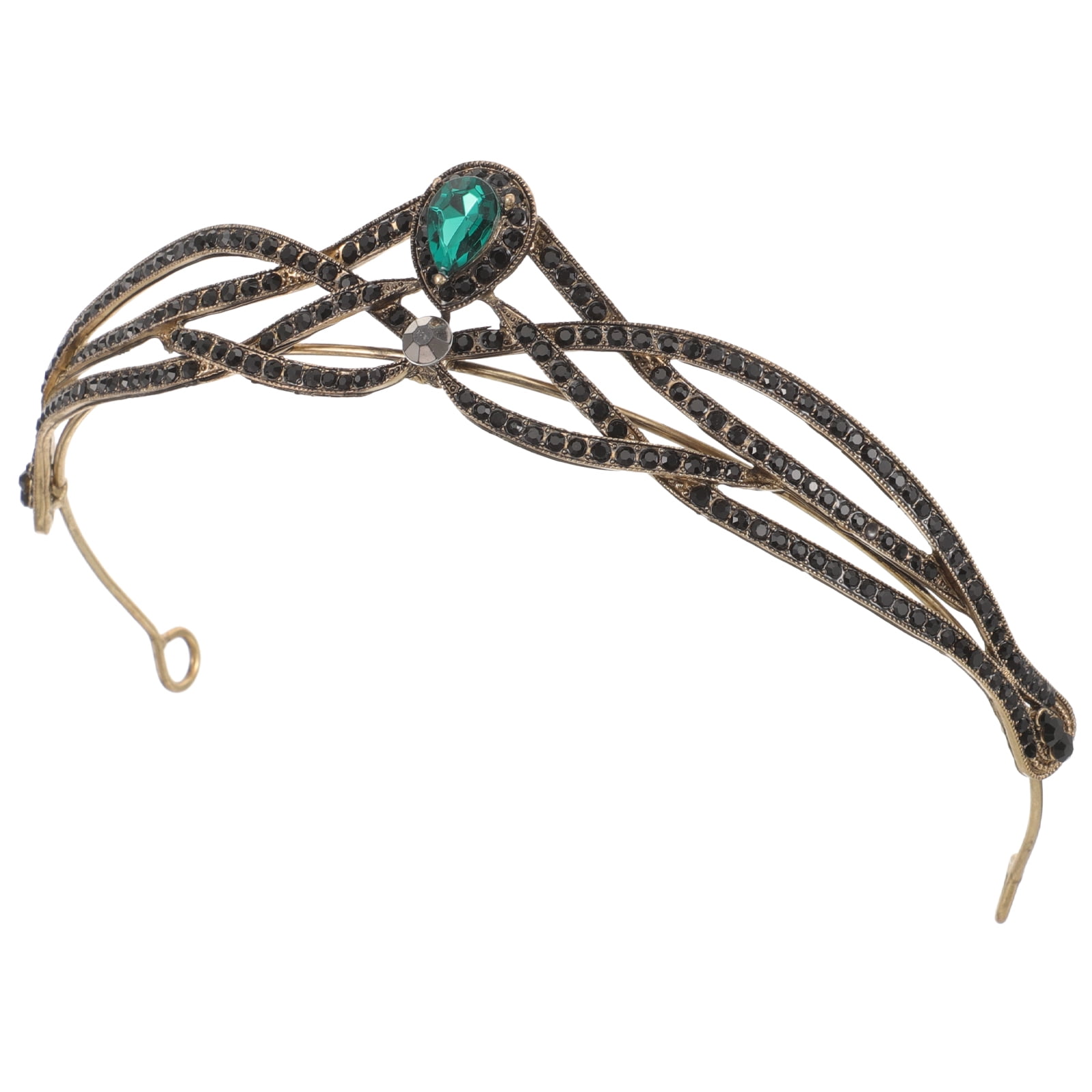 Niceauty 42Pack Baroque Tiara Jewel Crown Circlet Headpiece 16.0X12.5X3 ...