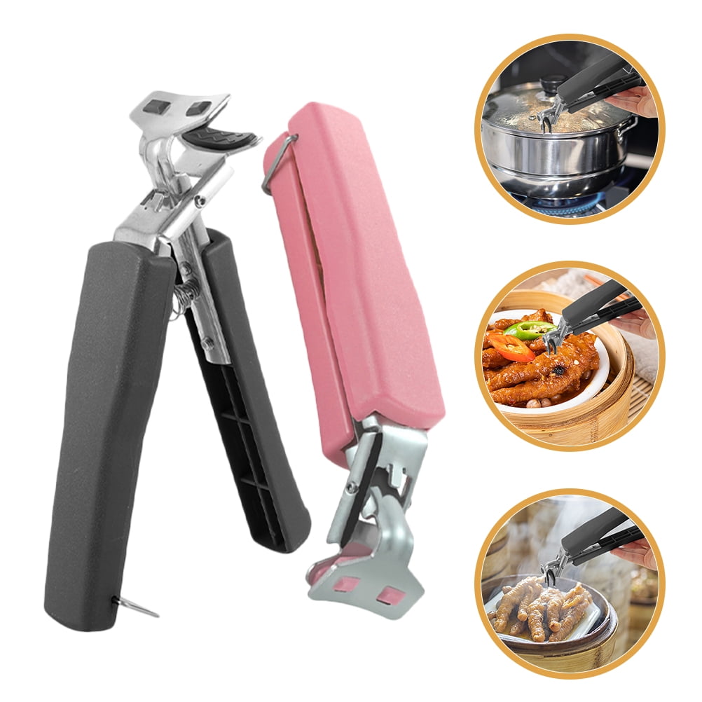 Niceauty 4Pcs Insulation Dish Lifter Hot Plate Clip Clamp with ...
