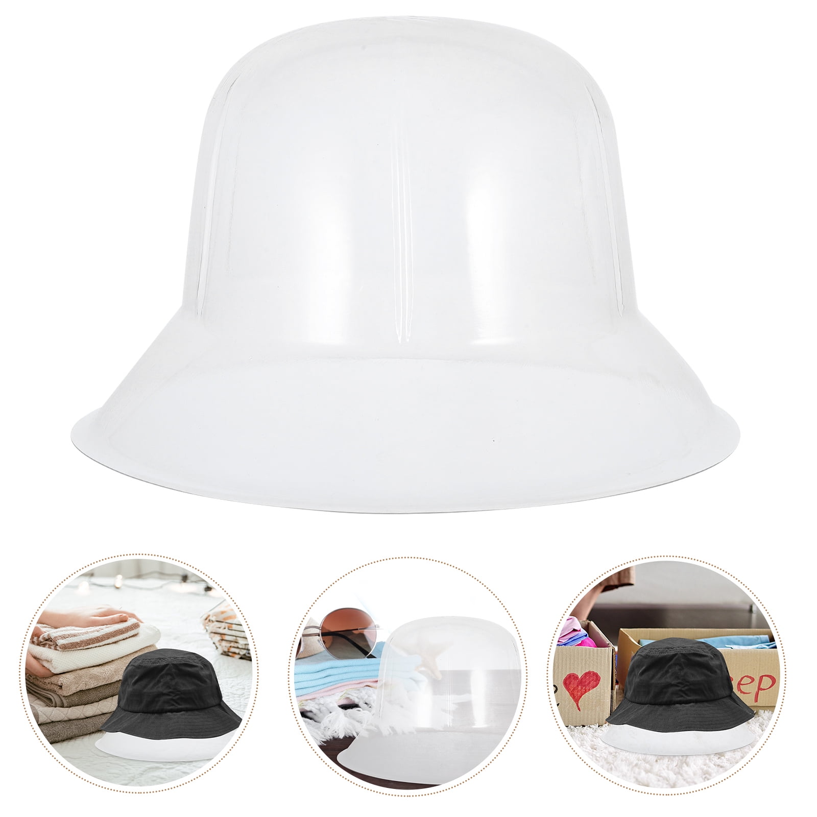 Niceauty Hat Shaper Insert Plastic Transparent Multifunctional Design ...