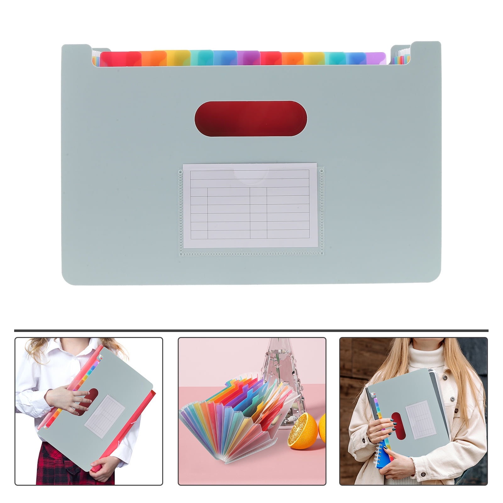 Niceauty Wear Resistant PP Material Expanding File Folder with Multi ...