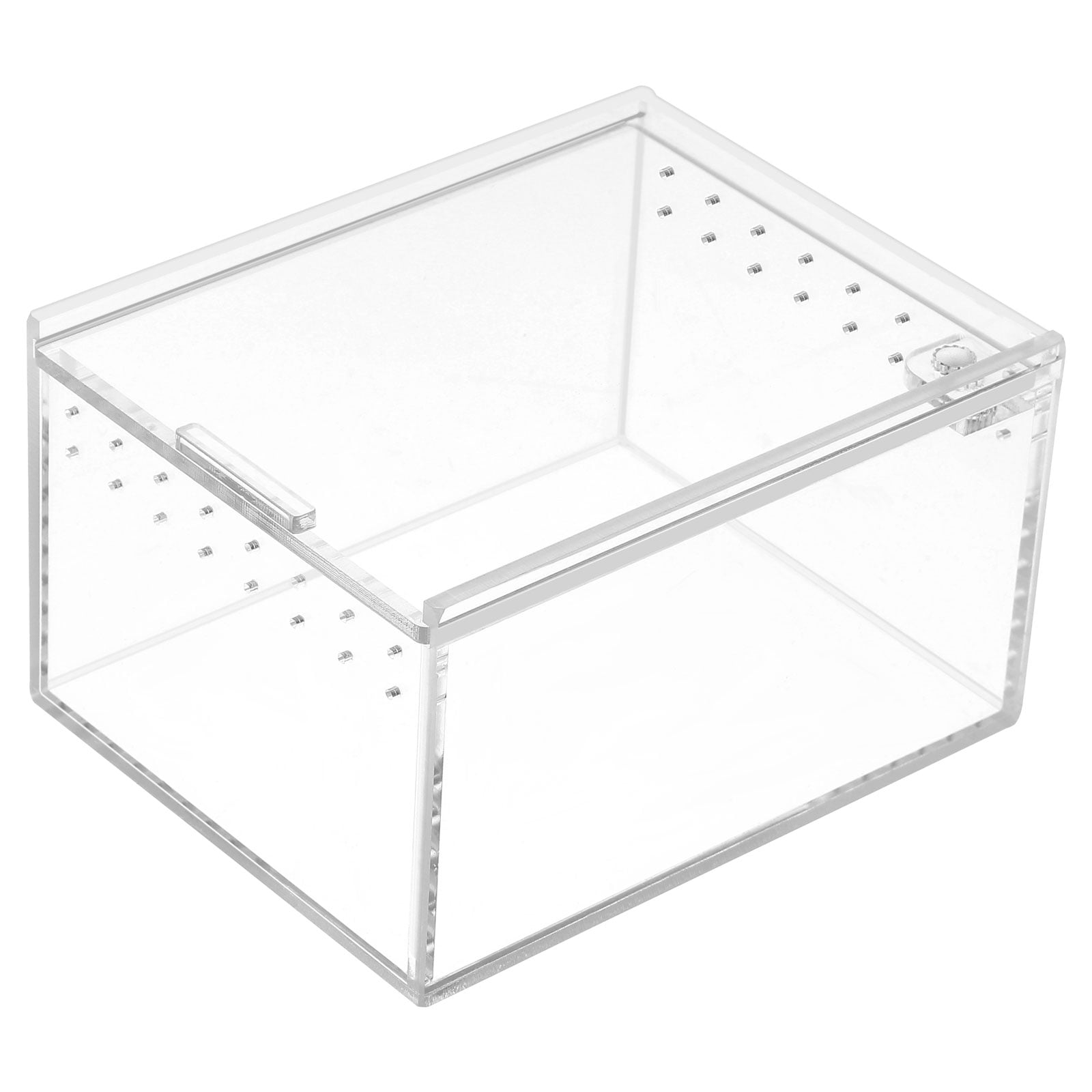 Niceauty Acrylic Crawling Pet Box Small Animal Tank Insects Cage ...