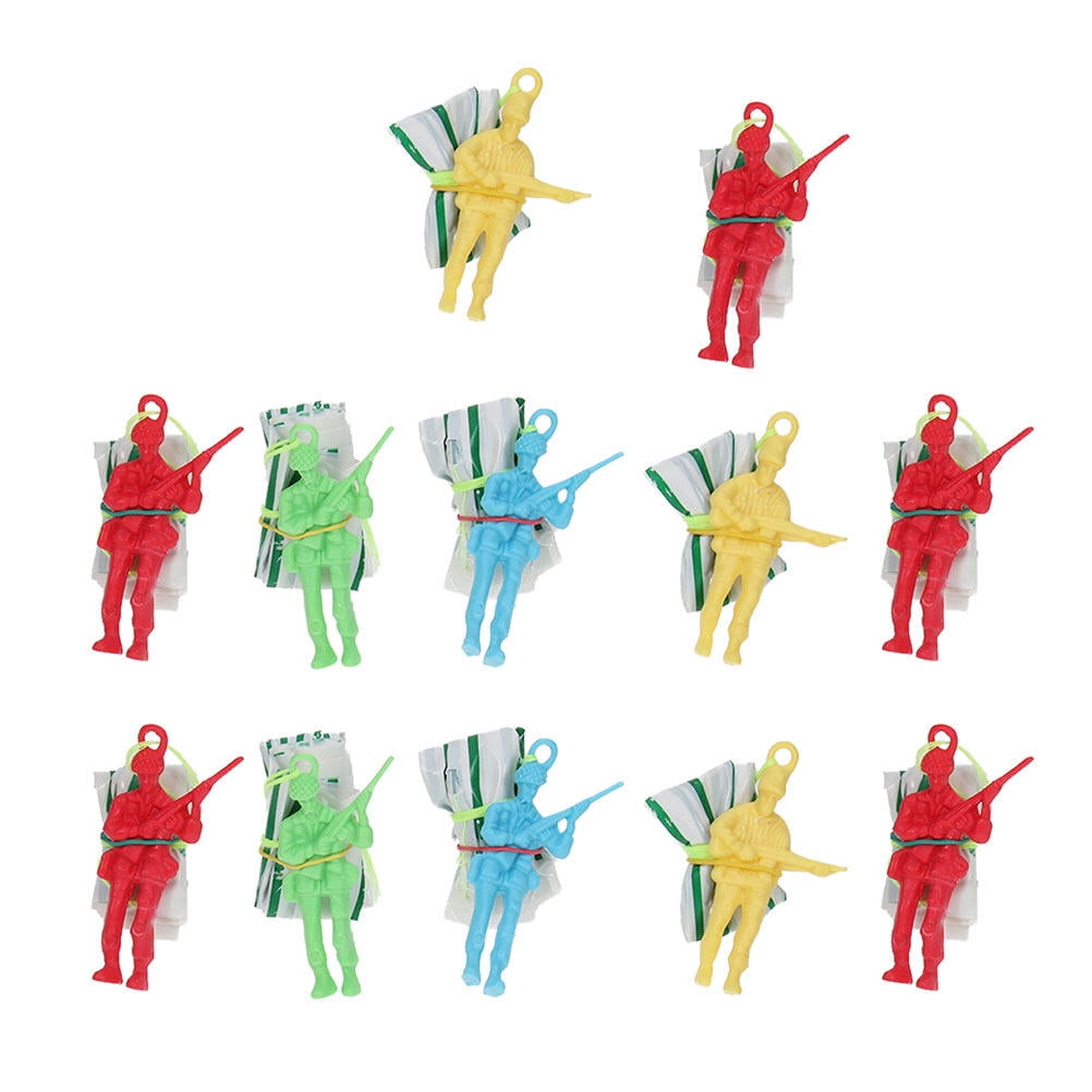 Niceauty Army Men Mini Parachute Boys And Girls Outdoor Plaything ...