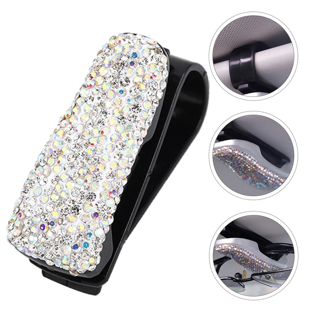 Niceauty Back to School 2pcs Auto Visor Clip Plastic Assorted Color ...