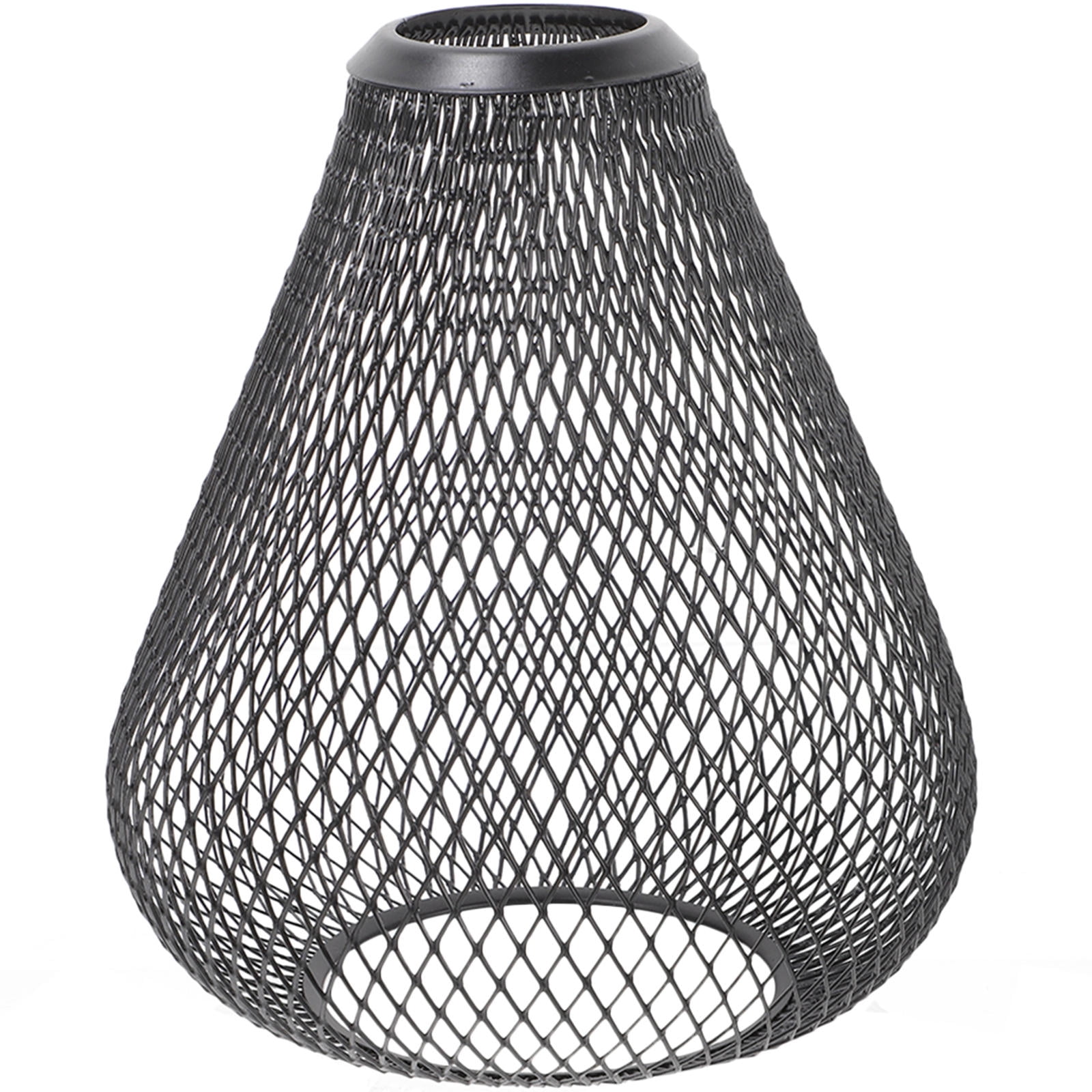 Niceauty Ceiling Light Shade Teardrop Metal Lampshade Black For Light ...