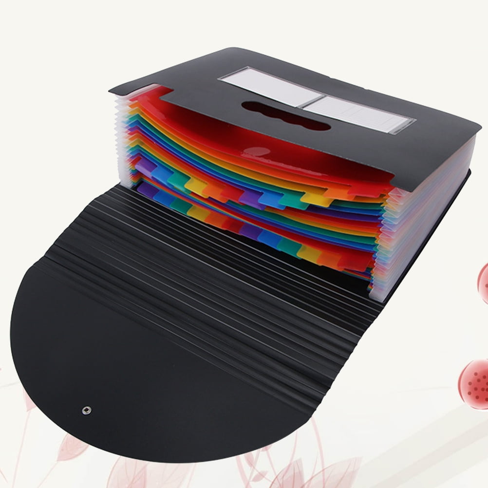 Niceauty Folder With Multiple Sections Plastic File Folder for ...