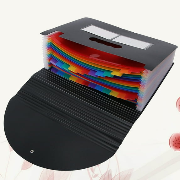 Niceauty Folder With Multiple Sections Plastic File Folder for ...