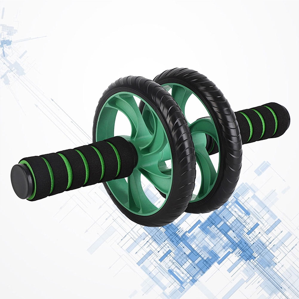 Niceauty Green Abdominal Wheel for Sport Durable Dual Wheel with Non ...
