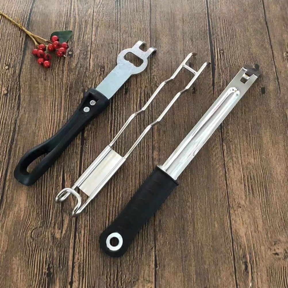 Niceauty Grill Tools Grill Grate Lifter Tool for Birthday Celebrations ...