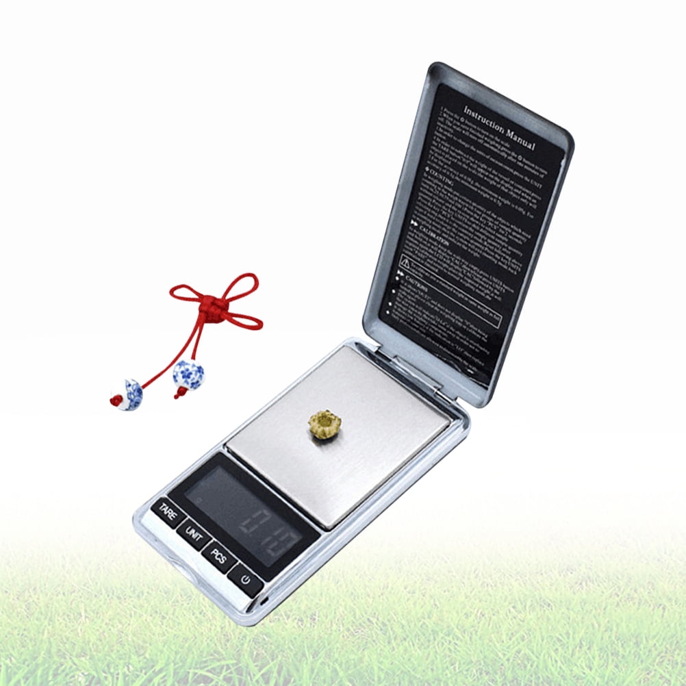 Niceauty High Precision Scale Battery Powered Black Plastic for ...