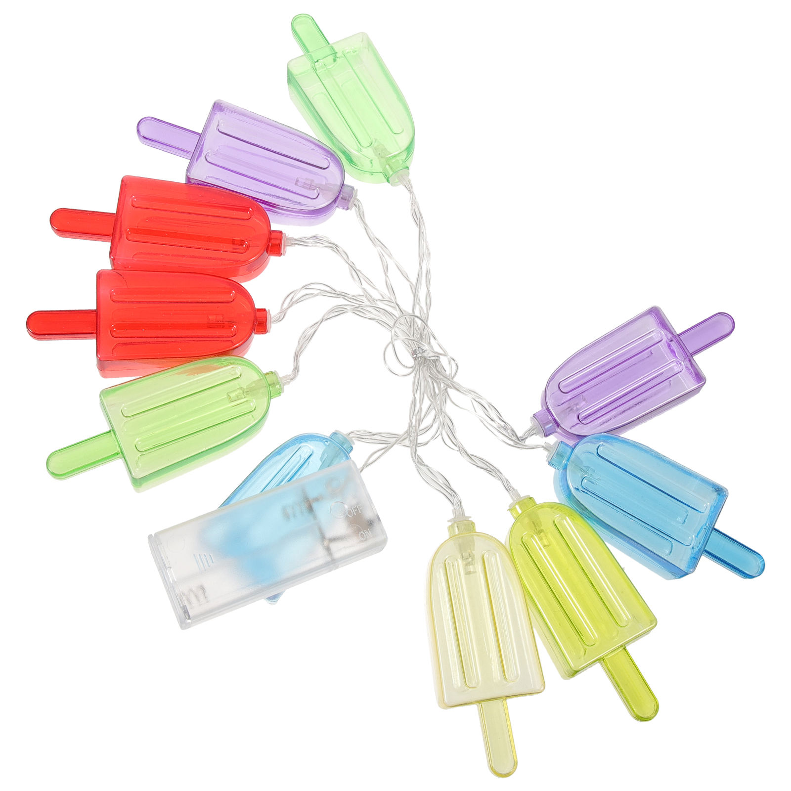 Niceauty Ice Cream LED Light Plastic Battery Operated for Kids 1Pcs ...