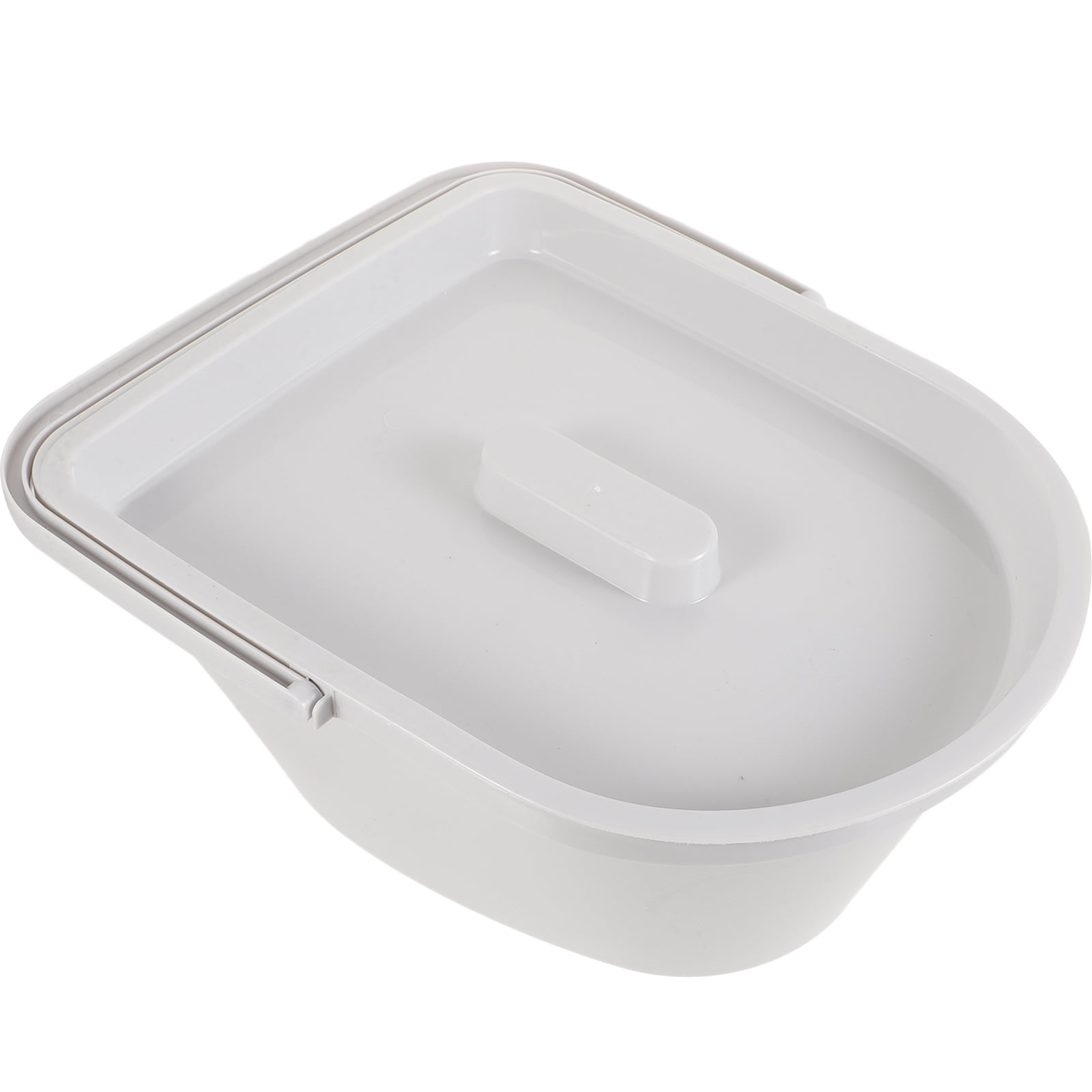 Niceauty Male Urinal Plastic Urinal Pot for Adults White with Handle ...