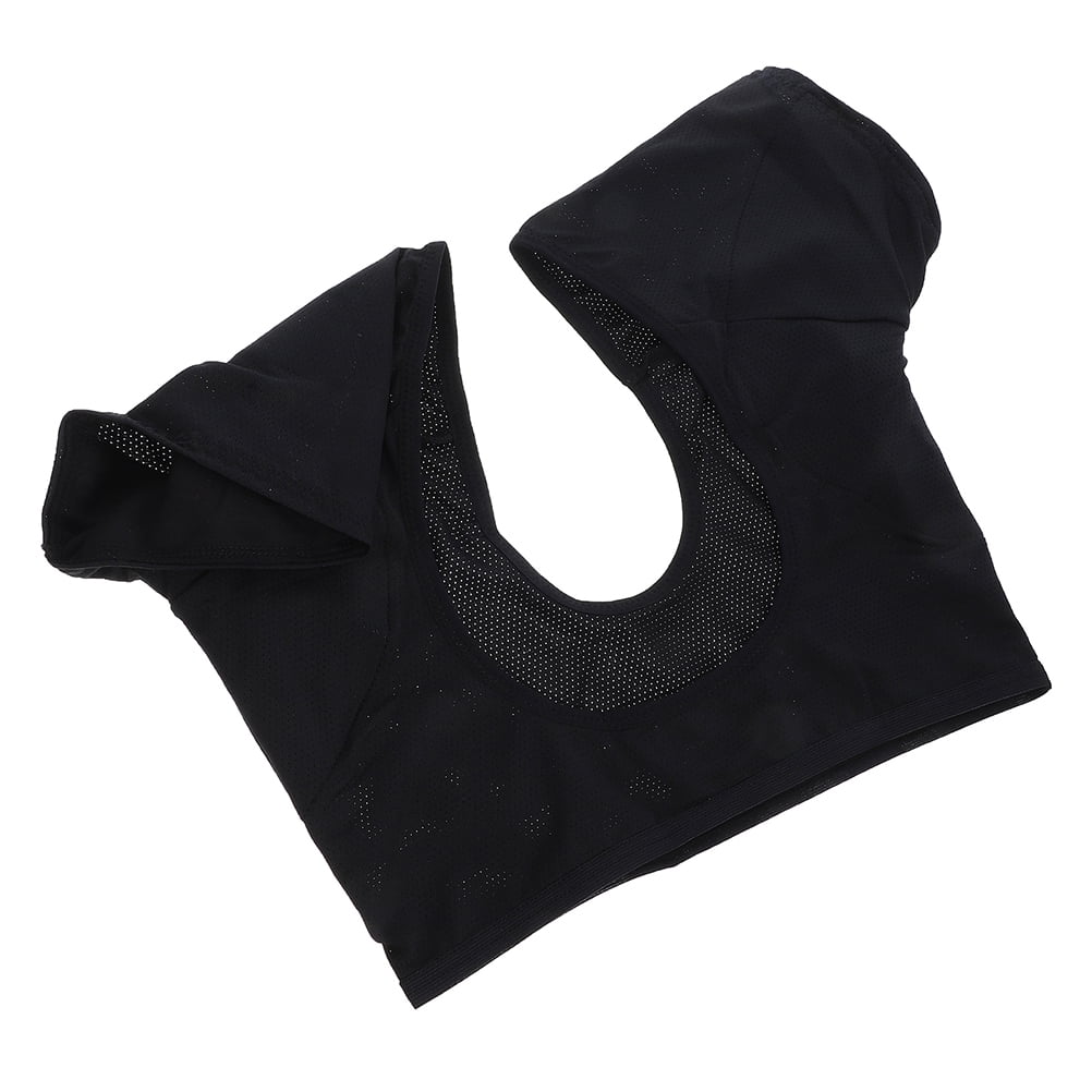 Niceauty Sweat Proof Undershirts Polyester Fiber Black Sweat Absorption ...