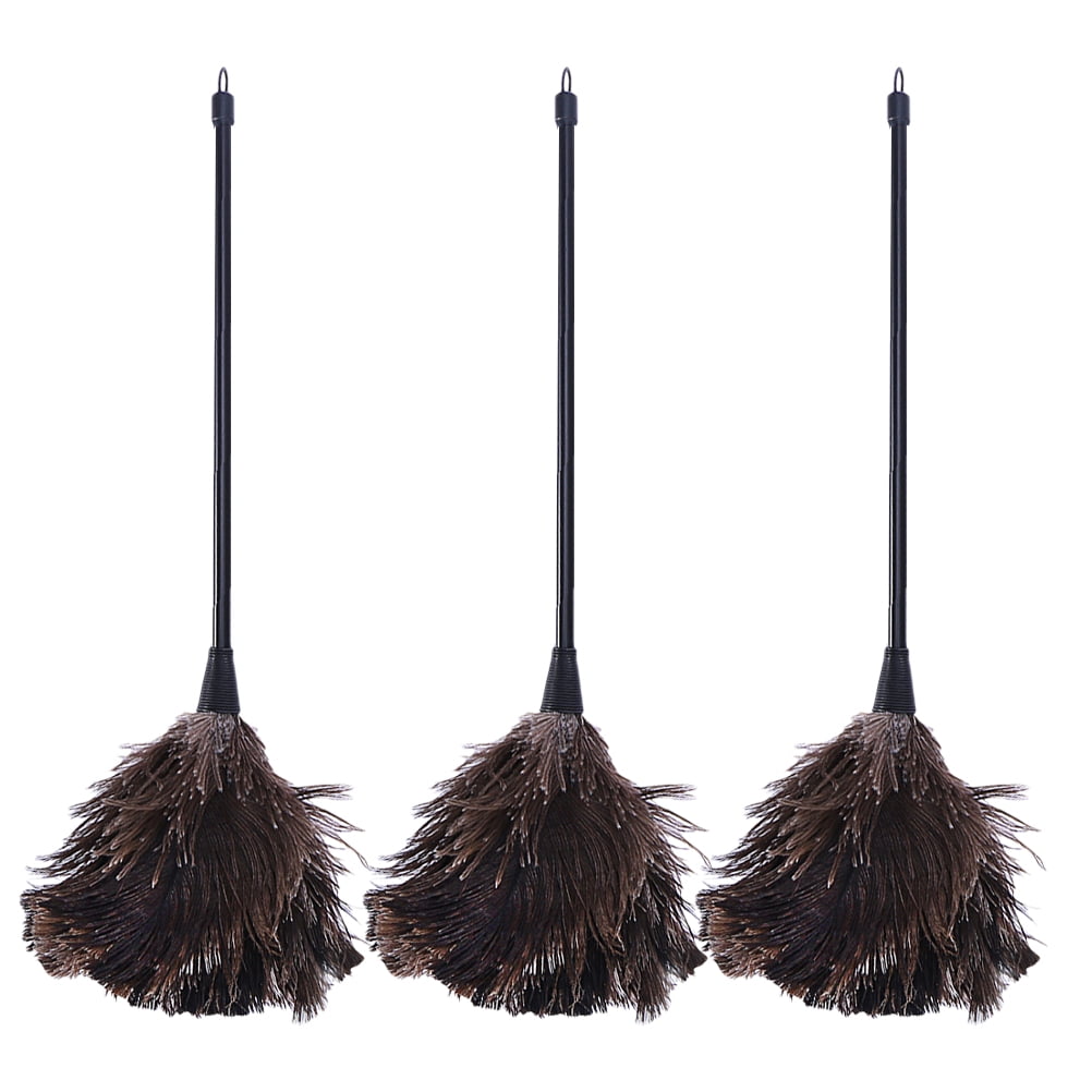 Niceauty Ostrich Duster with Plastic Handle for Cleaning Home ...