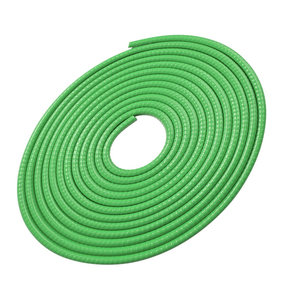 Niceauty Prevent Gaps Car Door Guards Trim Rubber Seal Strips Green ...