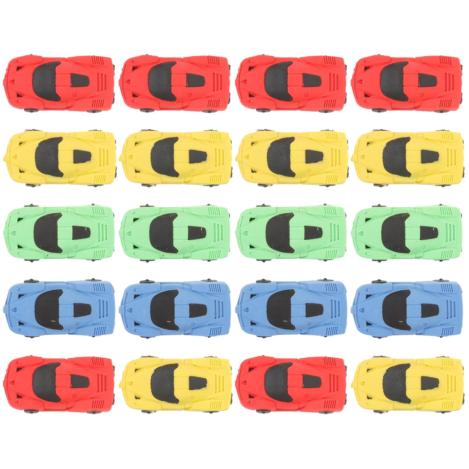 Niceauty Racing Car Shaped Eraser 20Pcs Plastic Rubber for Students ...