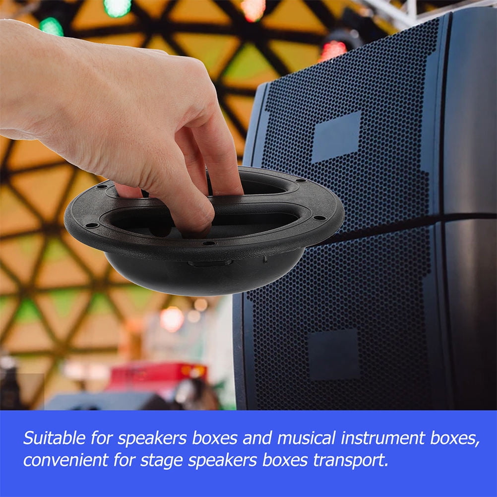 Niceauty Speaker Handles 8Set in Black ABS for Enhanced Grip on Stage ...