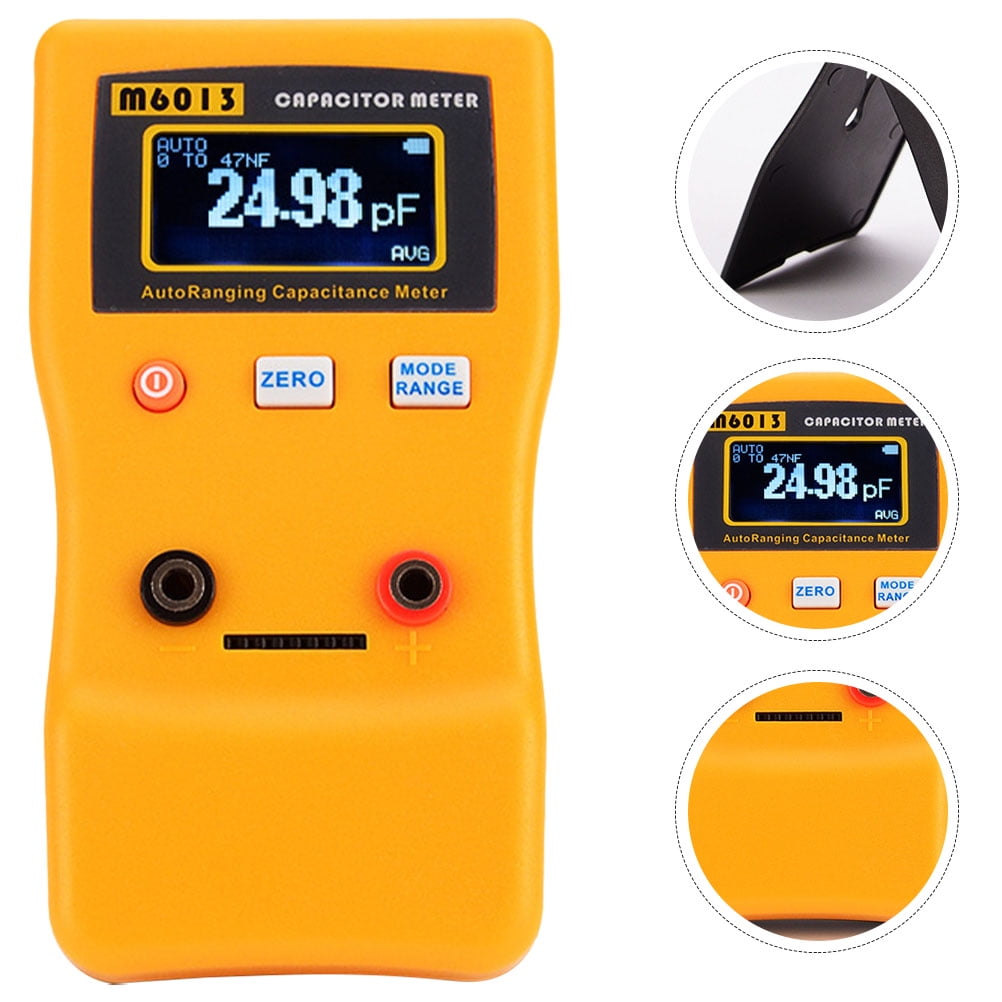 Niceauty Tester Capacitor Resistor Inductor Tester Digital Display ...