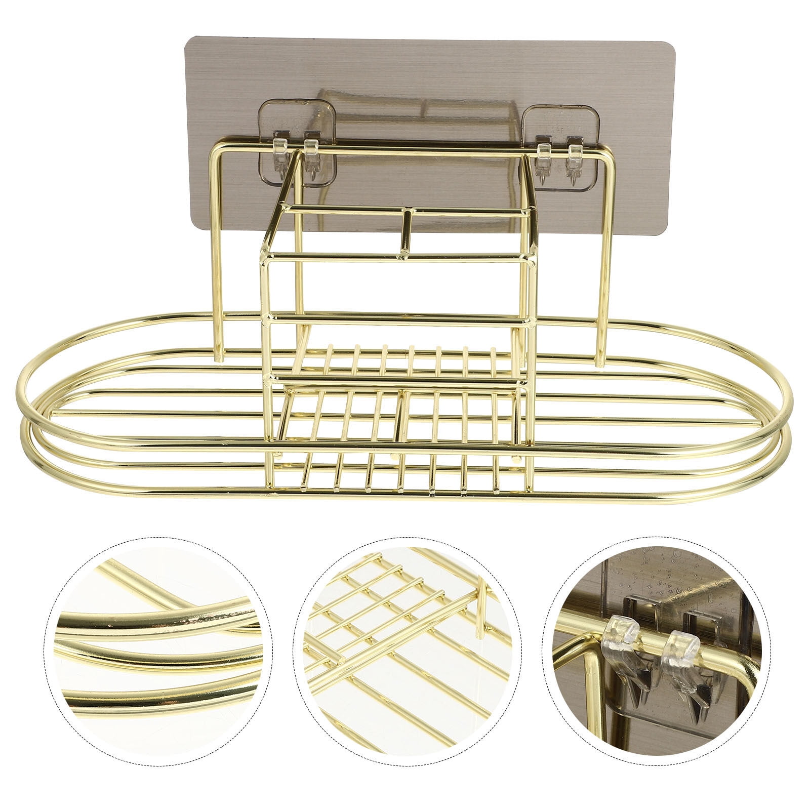 Niceauty Toothpaste Rack Stainless Steel Organizing Toothbrushes And ...