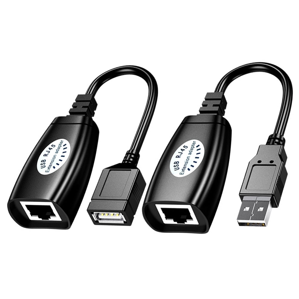 Niceauty USB Extension Adapter USB Extender Plastic 1Pack for School ...