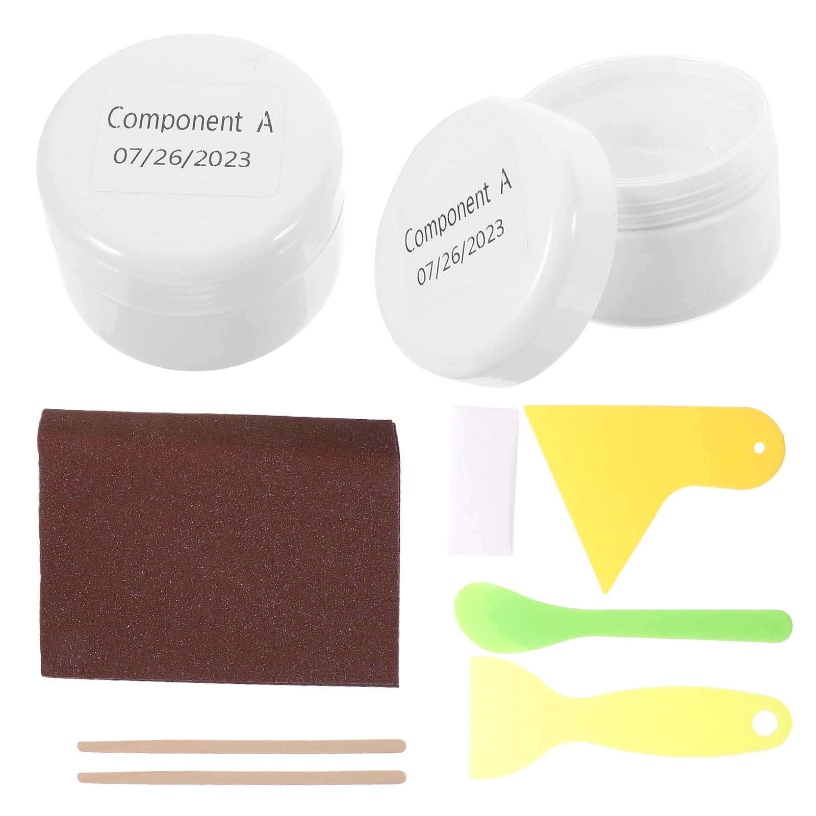 Niceauty White Composite Tile Repair Kit for Porcelain Ceramics ...