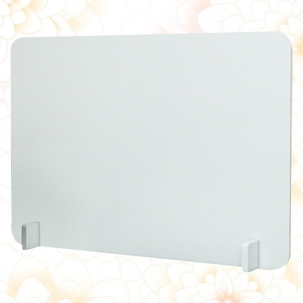 Niceauty White PVC Guard Isolation Board for Partition Safe and Easy to ...
