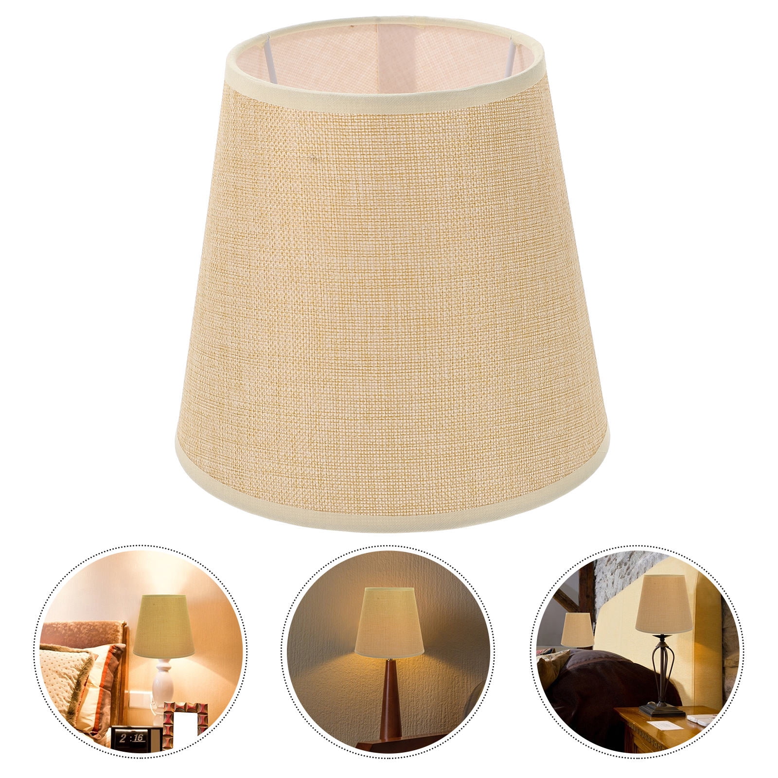 Niceauty Writwaa Fabric Lamp Shade For Table Lamps, Detachable Drum ...