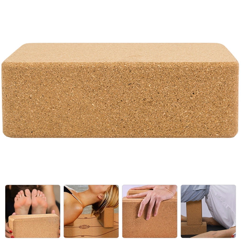 Niceauty Yoga Training Brick Oak Yoga Block For Dancers Lightweight ...