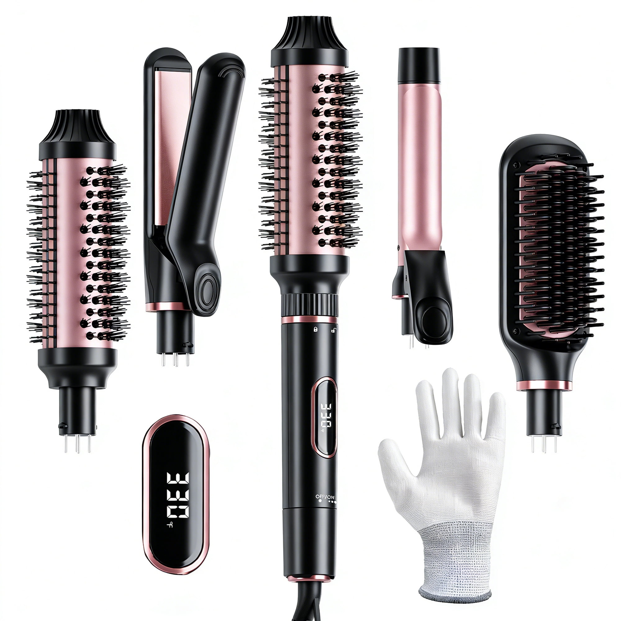 Nicebay Curling Iron, Professional Instant Heat Up Hair Curling Wand ...