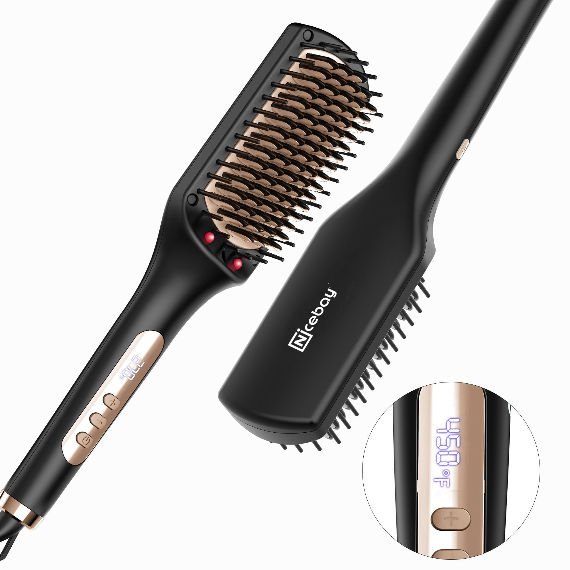Jrocdr Multifunctional Hair Curler 4 In 1 Hot Air Comb Hair Comb ...