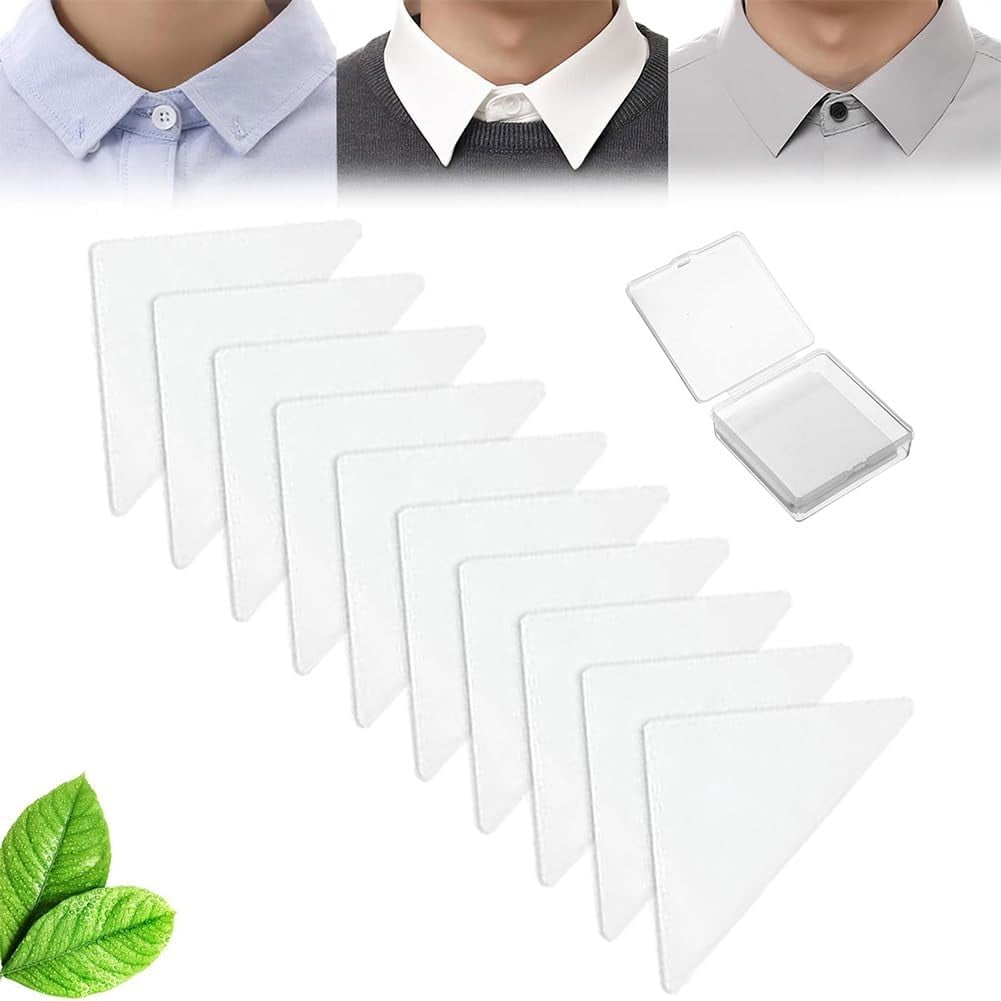 Nicebelie Polo Shirt&Shirt Collar Sticker, Collar Stays for Men's Dress ...