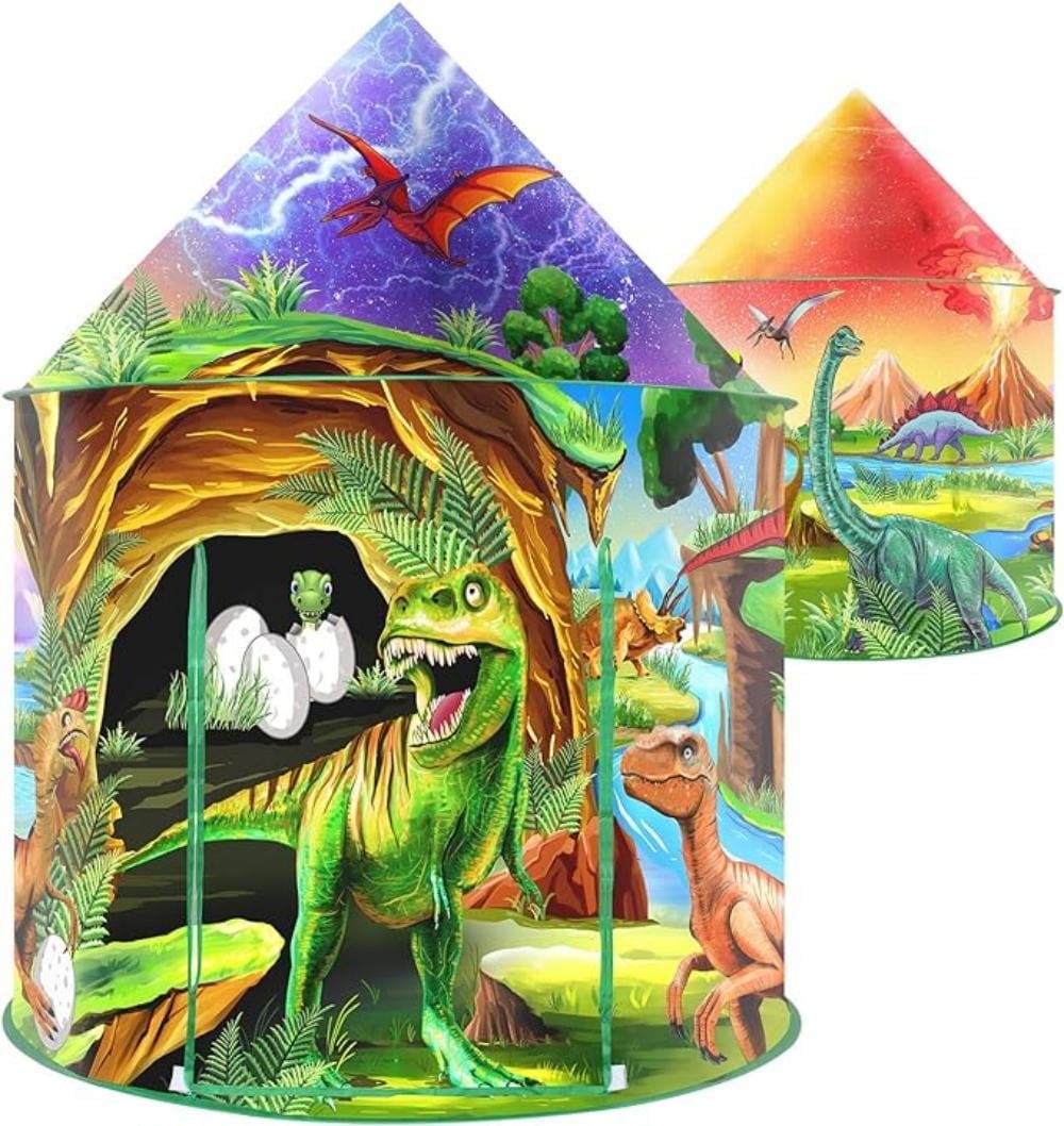 Nicecastle Dinosaur Kids Tent Play Tent Boys Girls Indoor Outdoor Pop ...